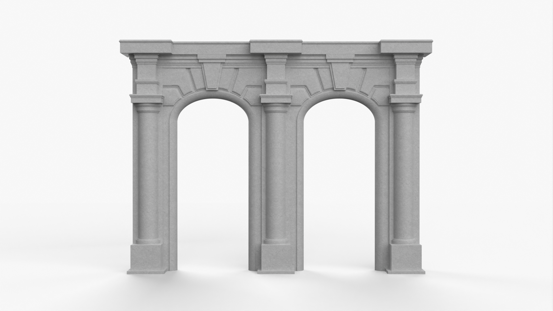 3D Model Twin Arch 017 - TurboSquid 2105911