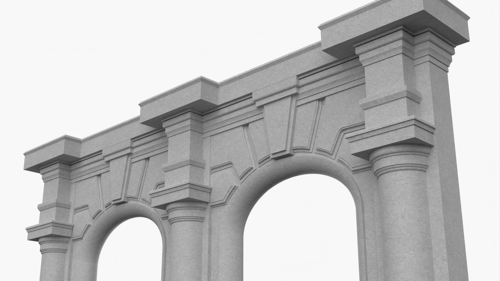 3D Model Twin Arch 017 - TurboSquid 2105911