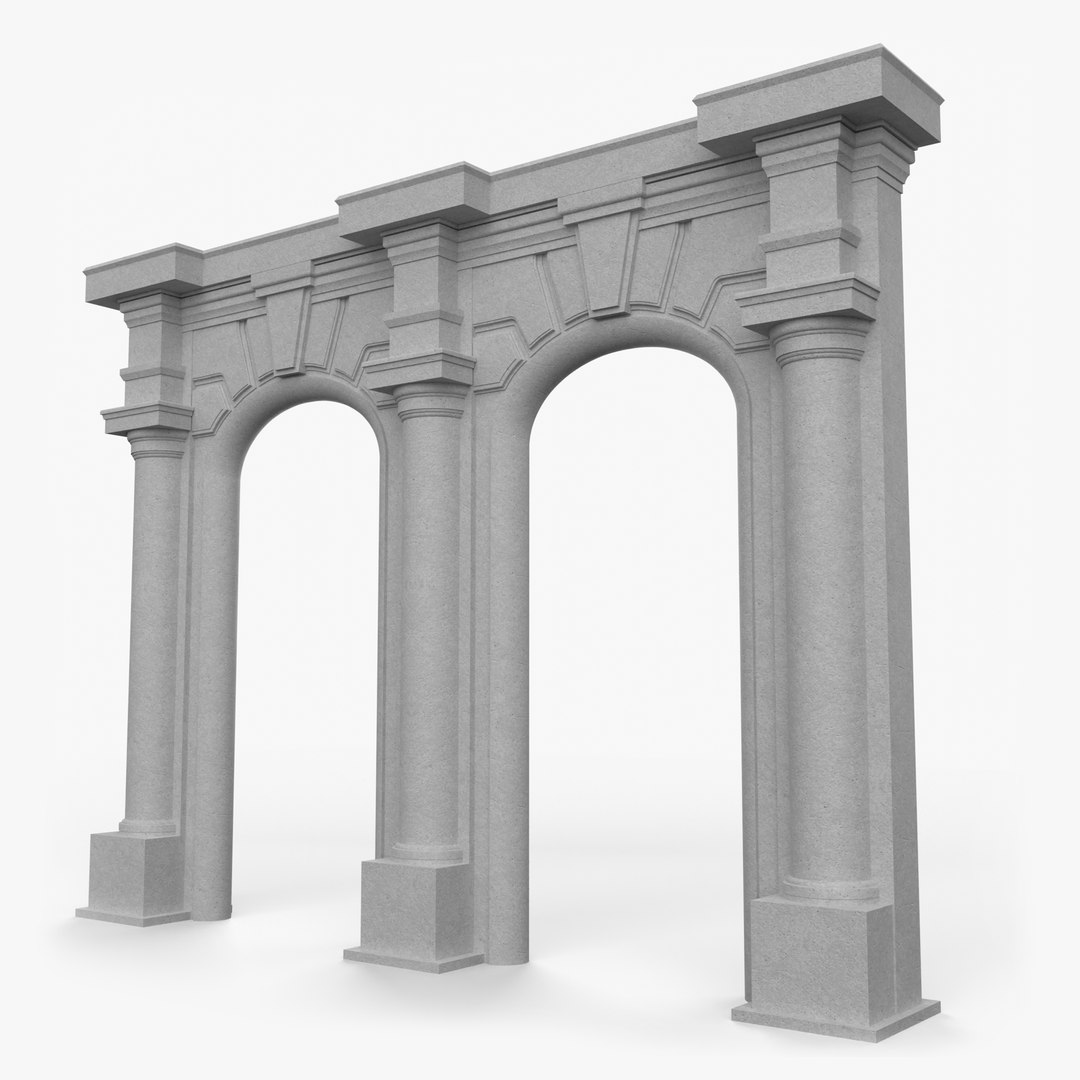 3D Model Twin Arch 017 - TurboSquid 2105911