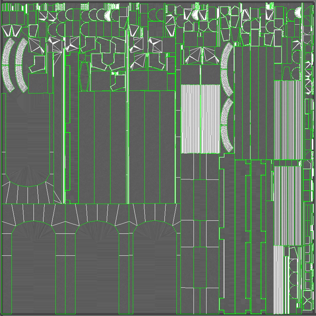 3D Model Twin Arch 017 - TurboSquid 2105911
