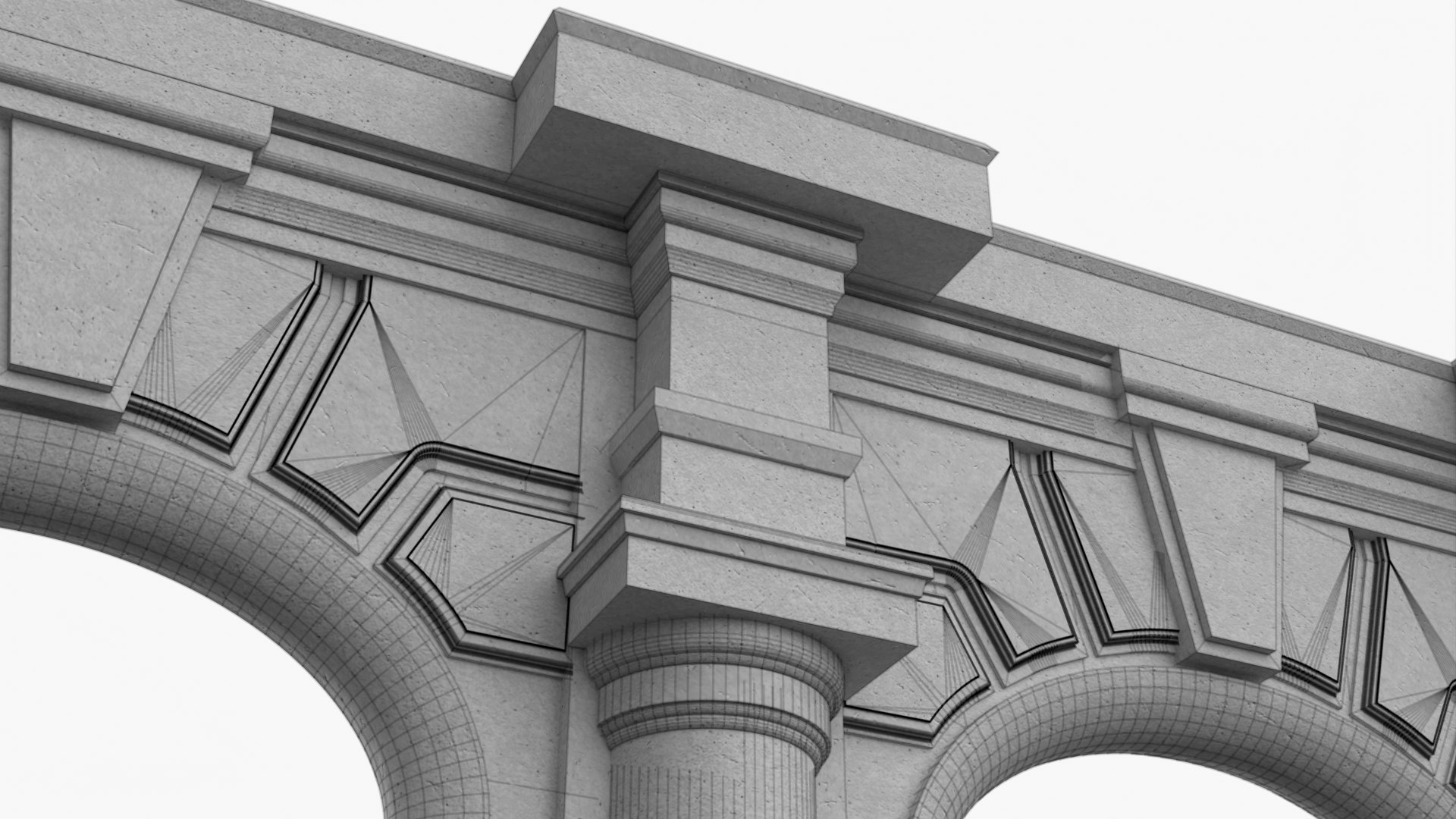 3D Model Twin Arch 017 - TurboSquid 2105911