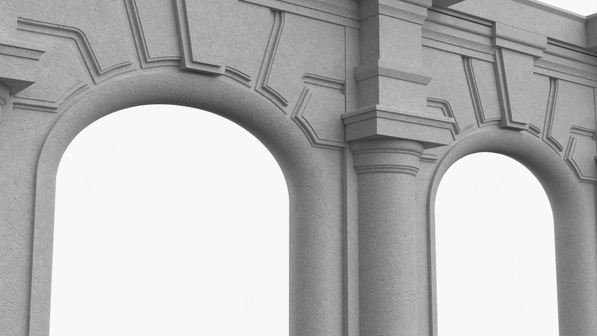 3D Model Twin Arch 017 - TurboSquid 2105911