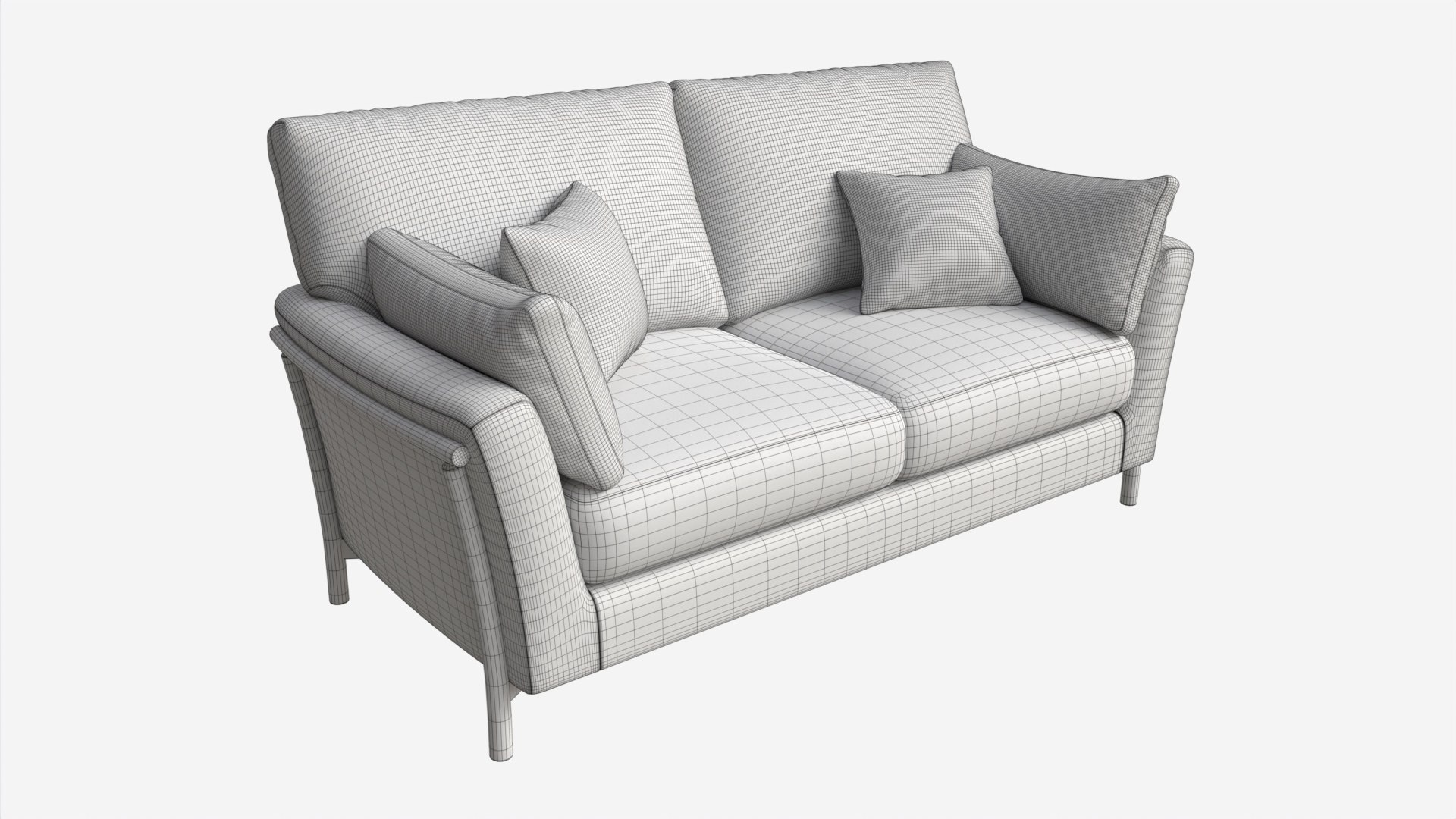 3D Sofa Medium Ercol Avanti Model - TurboSquid 2010429