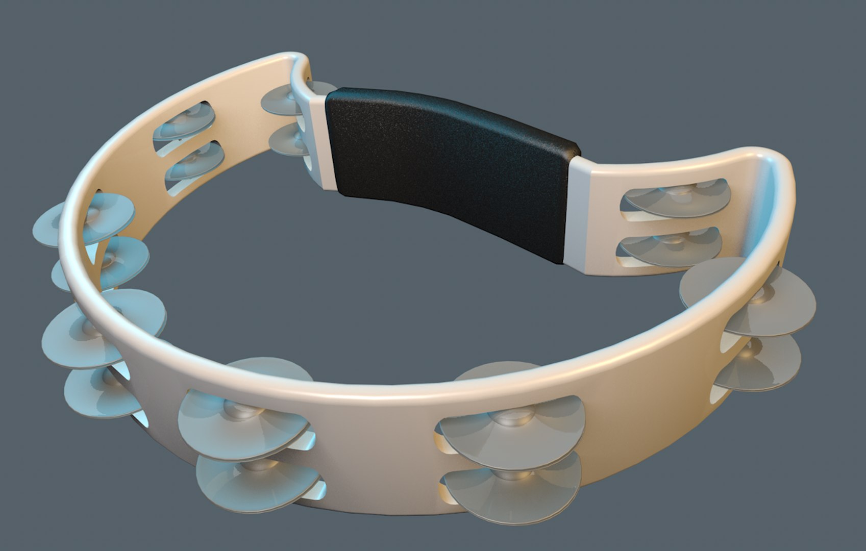 3d Model Tambourine