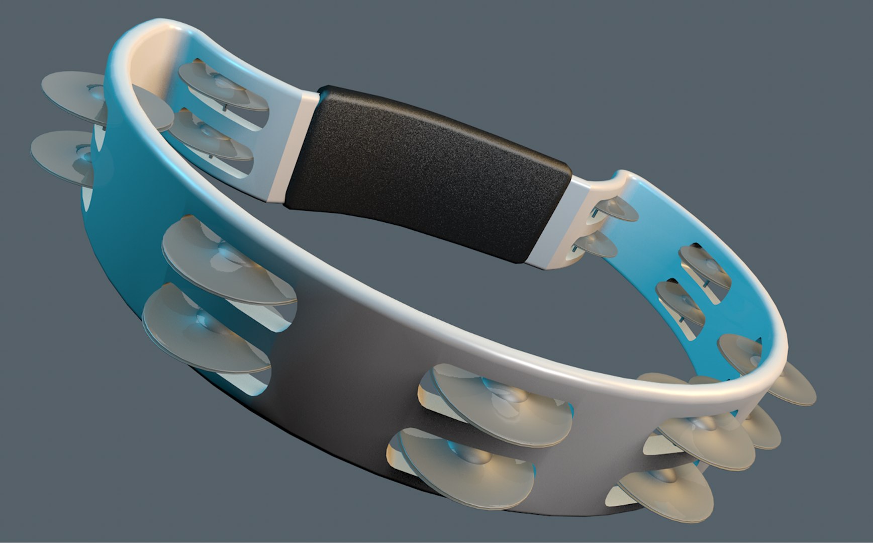 3d Model Tambourine