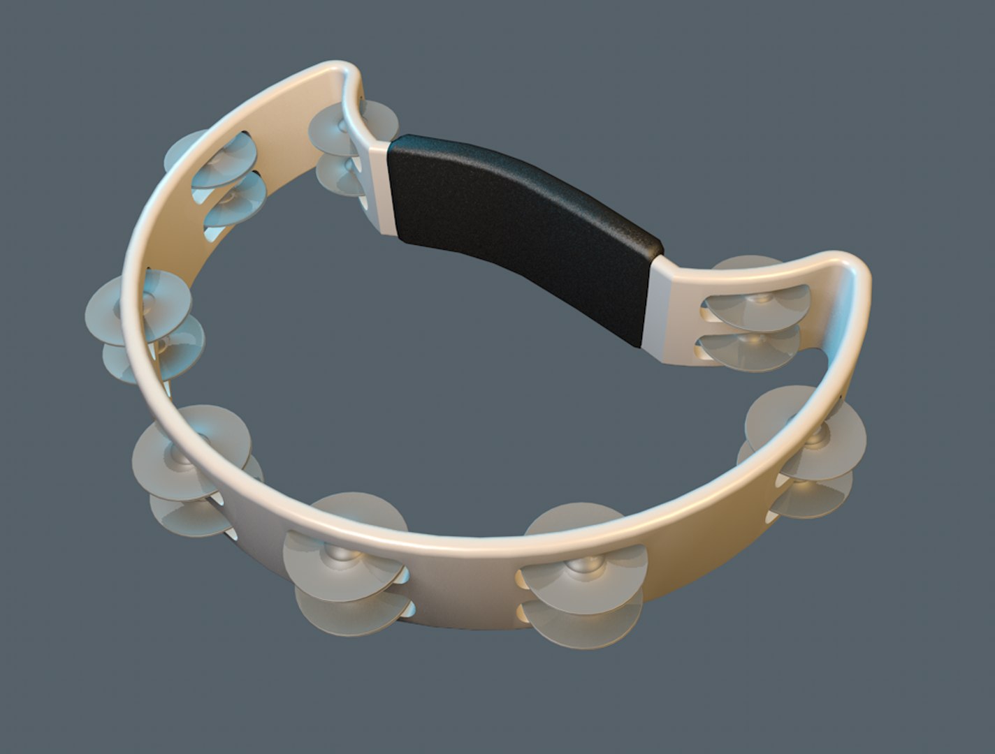 3d Model Tambourine