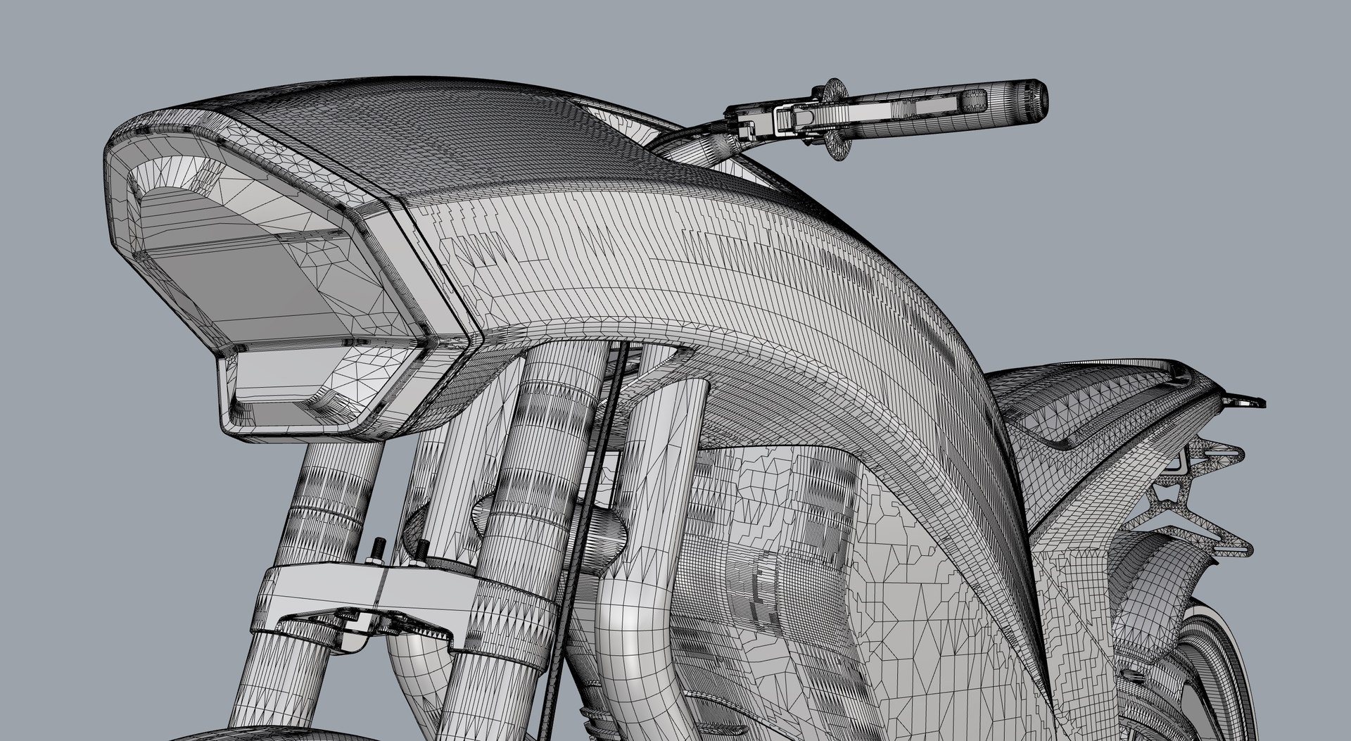 Electric Motorcycle Concept 3D - TurboSquid 1579480