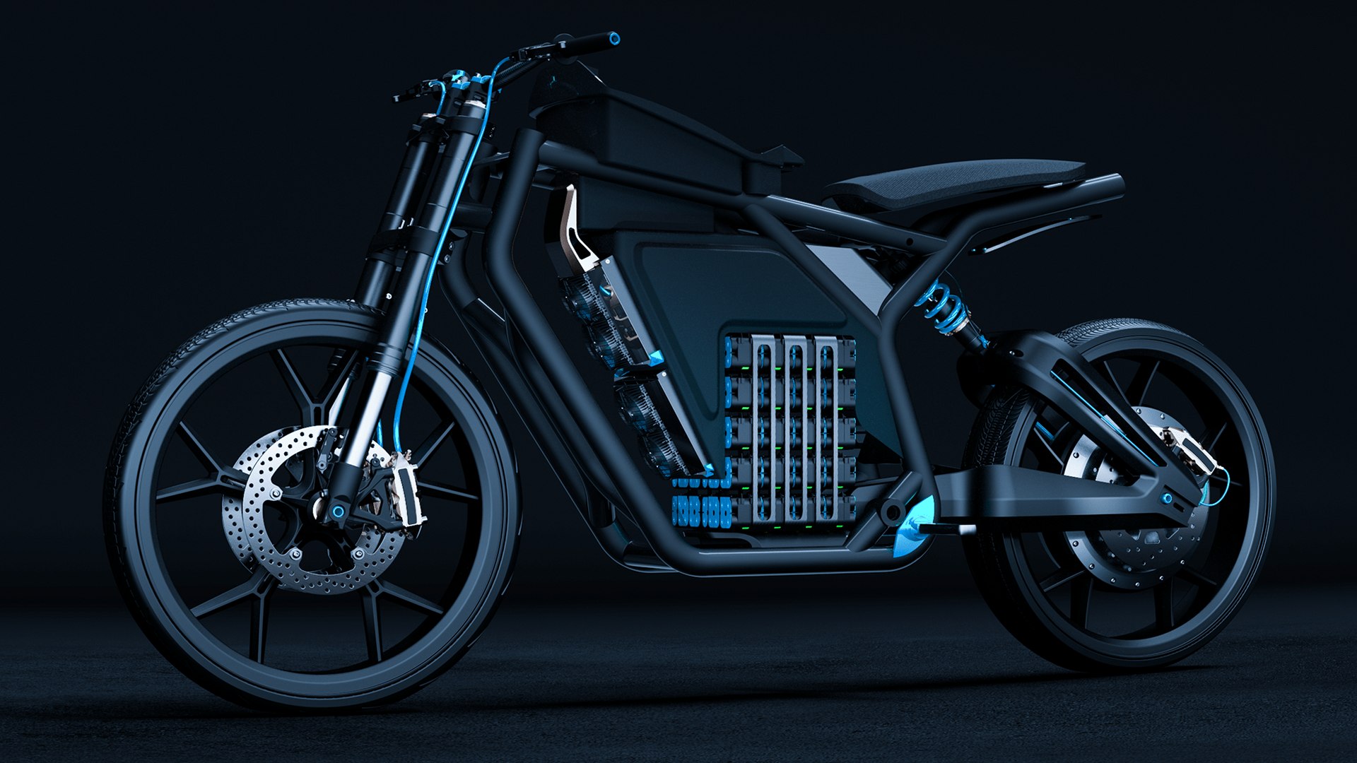 Electric Motorcycle Concept 3D - TurboSquid 1579480