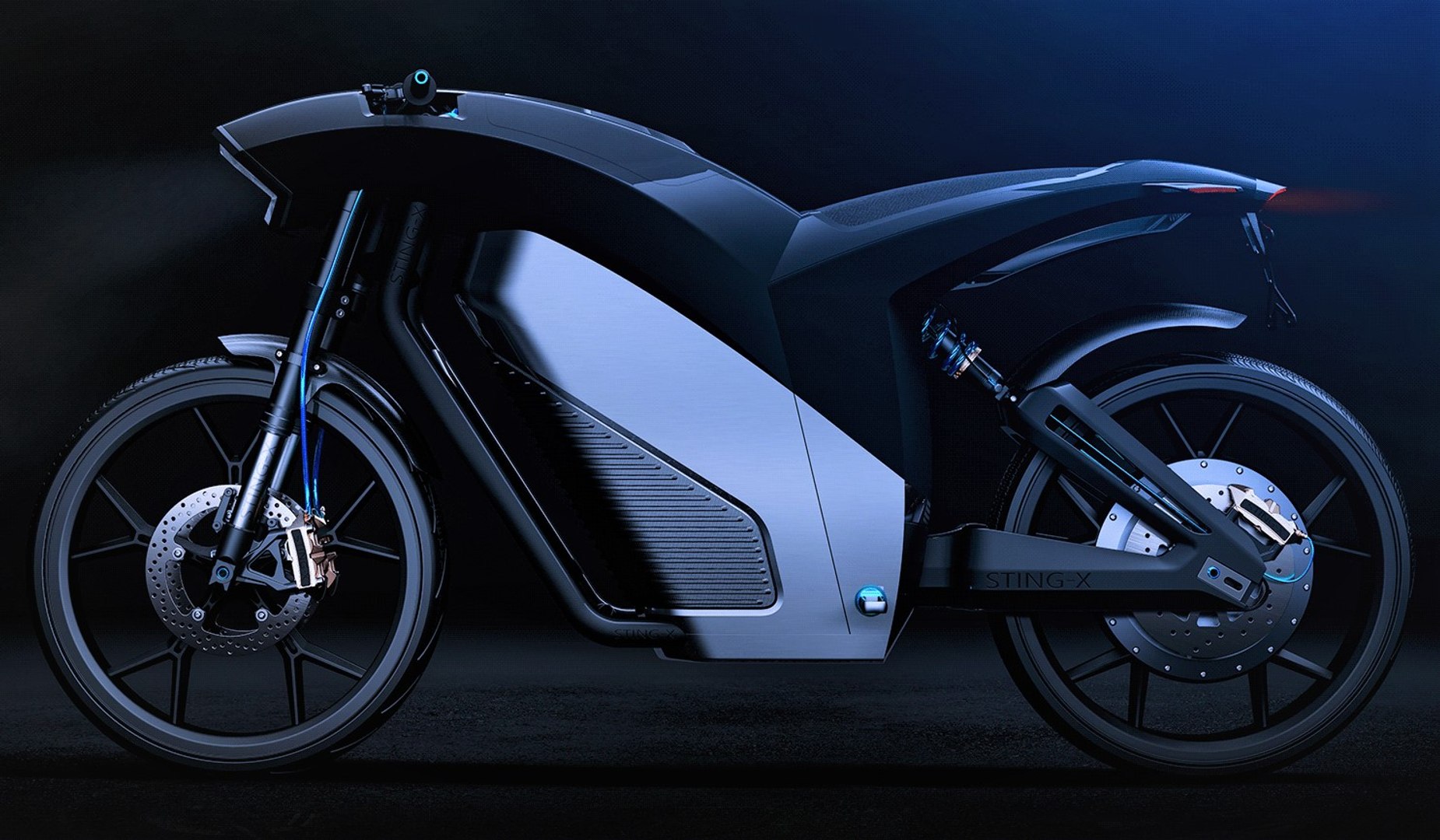 Electric Motorcycle Concept 3D - TurboSquid 1579480