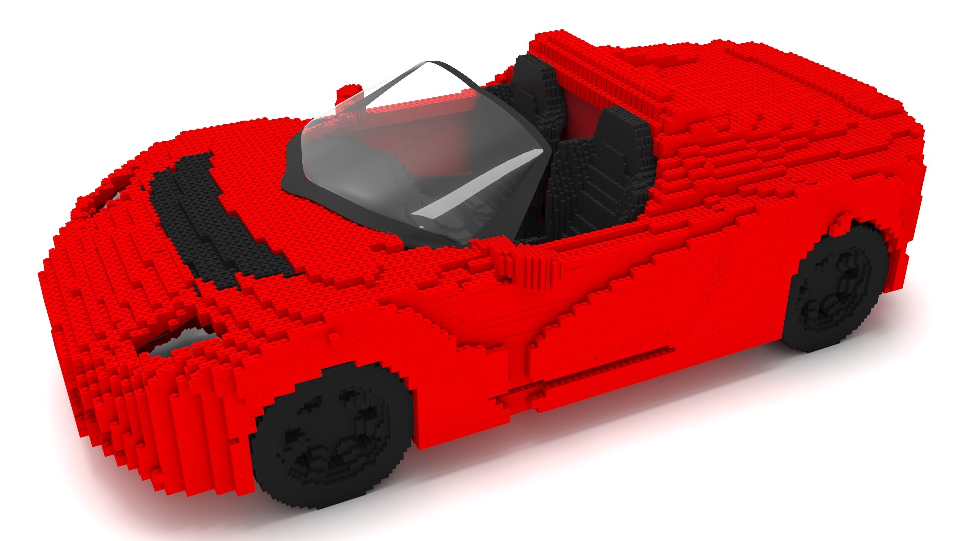 Lego Roadster 3D Model - TurboSquid 2395815