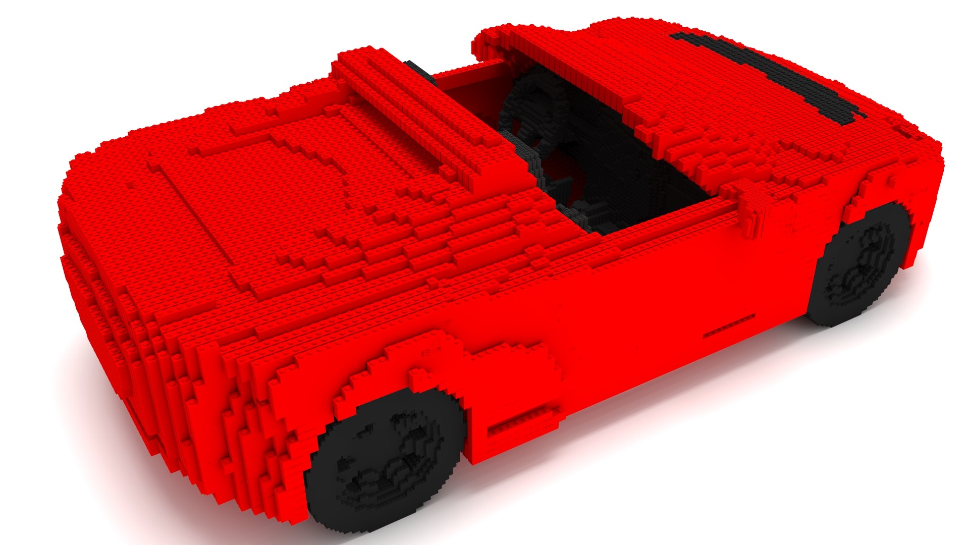 Lego Roadster 3D Model - TurboSquid 2395815