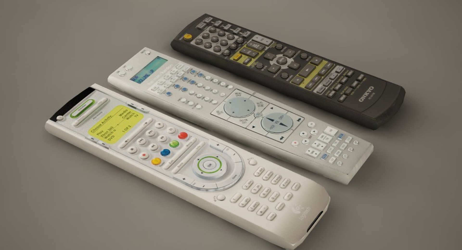 3d remote set model