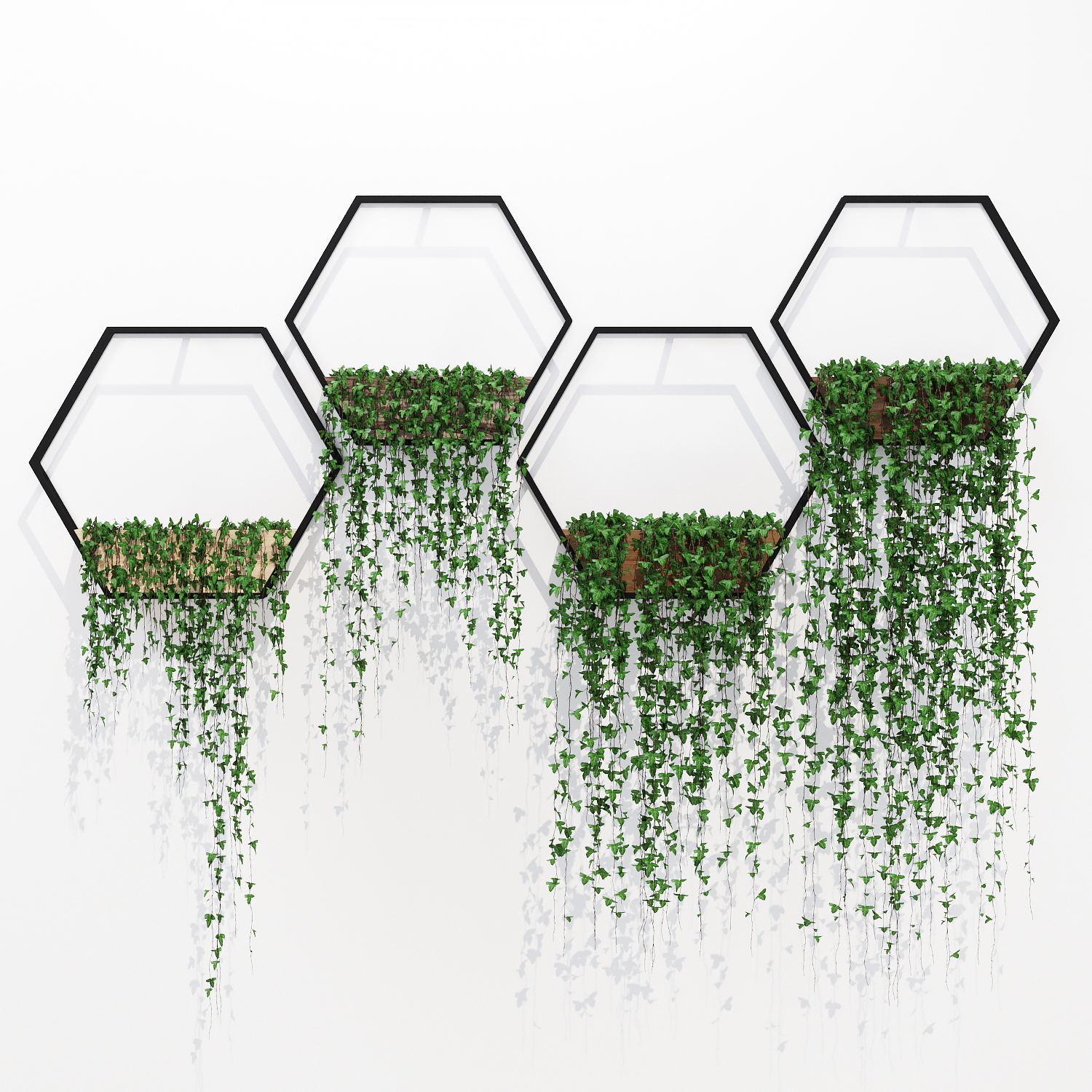 Kaeden metal wall 3D model - TurboSquid 1444059