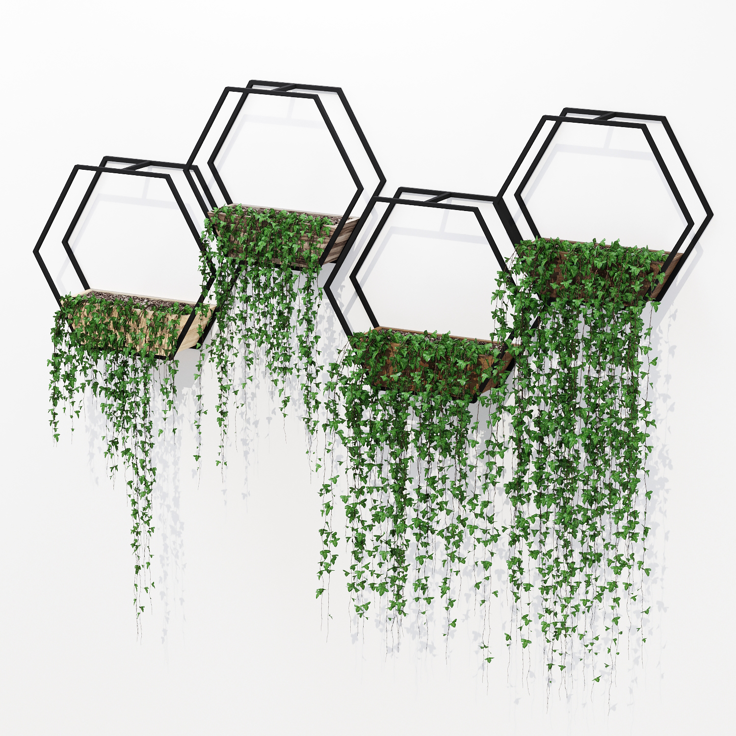 Kaeden metal wall 3D model - TurboSquid 1444059