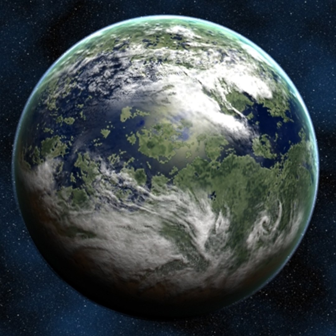 Super Planet Earth 1 3d Max