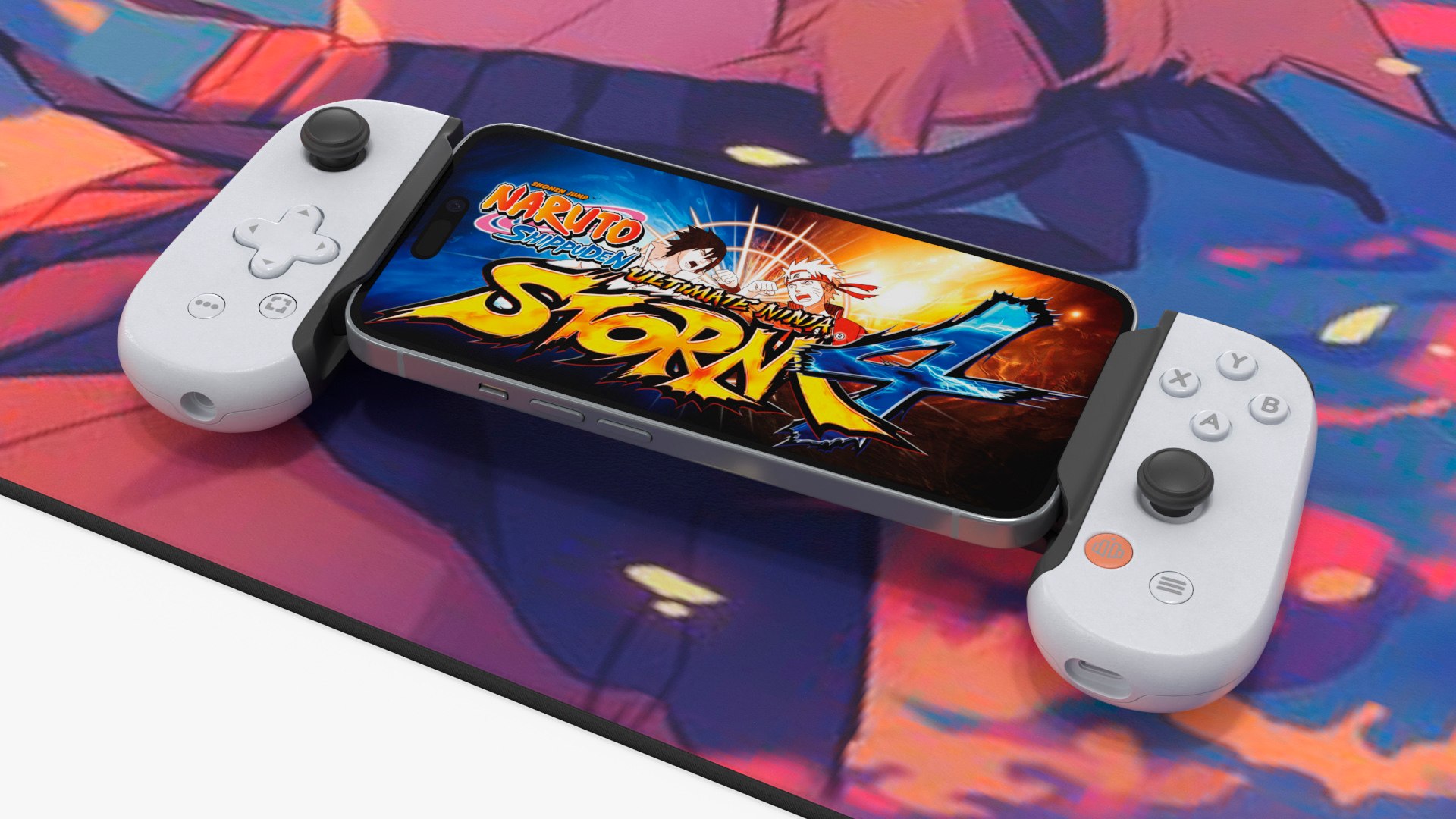 3D Model Naruto Gaming Mousepad With Headset And Console Setup ...