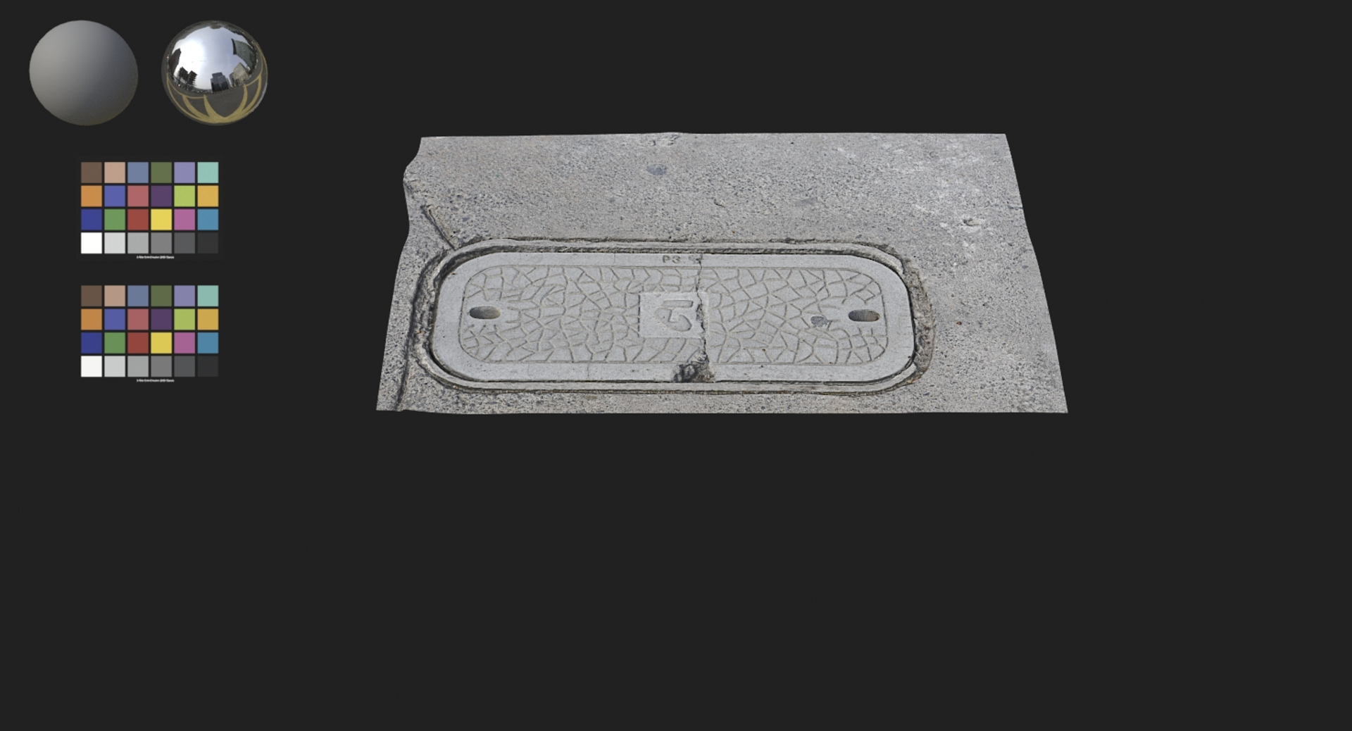 Concrete Utility Cover 8k Model - TurboSquid 1419374