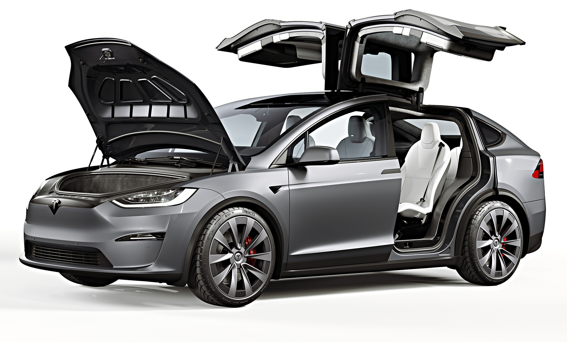 2021 Tesla Model X Plaid 3D model - TurboSquid 1832477