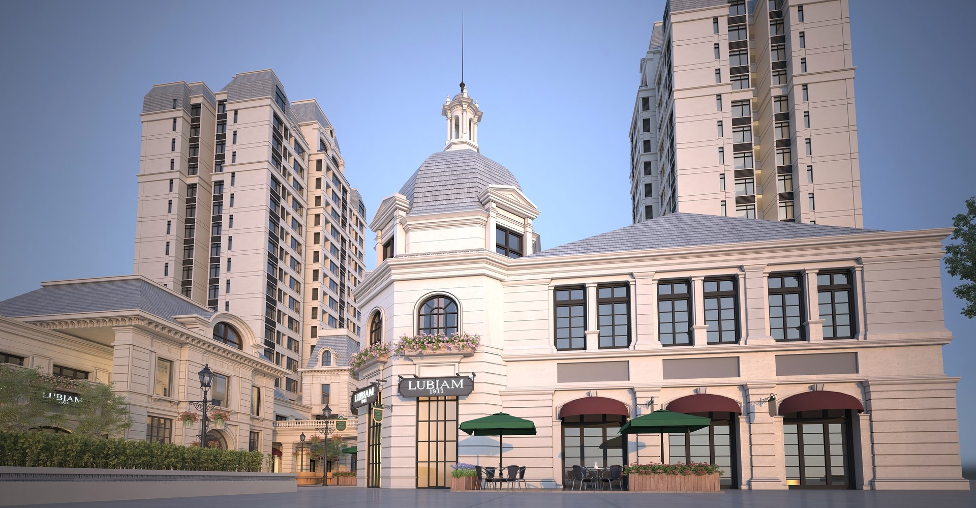 Downtown Model - TurboSquid 2208300