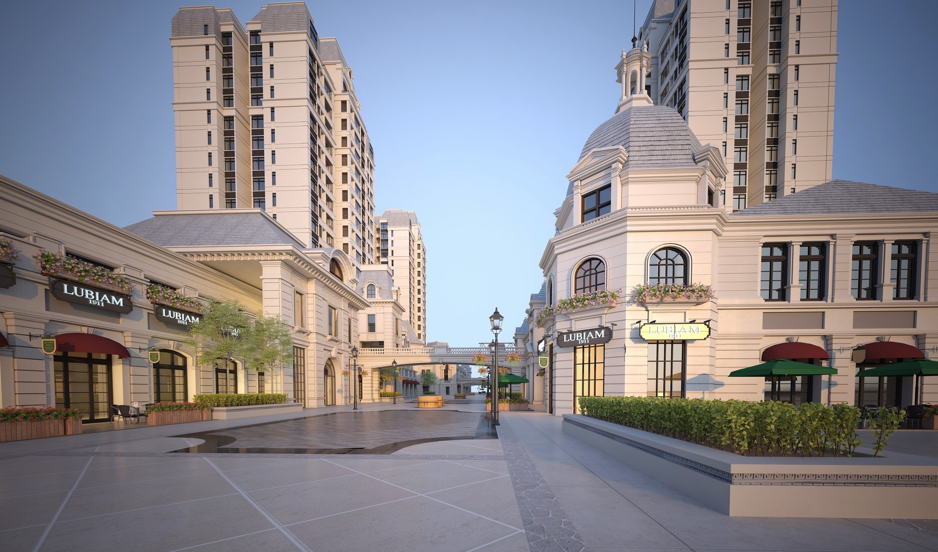 Downtown Model - TurboSquid 2208300