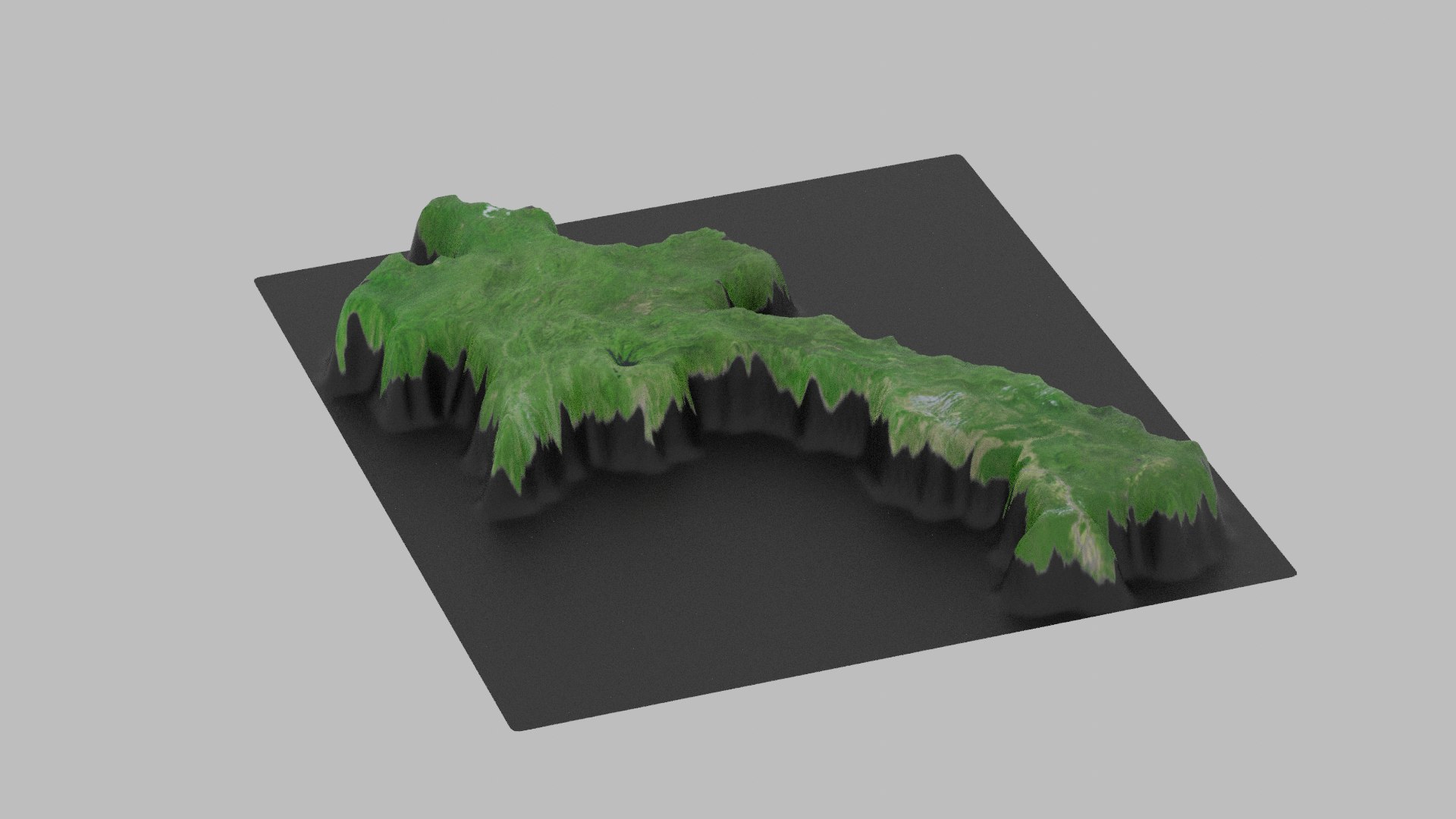 3D Laos Map Country - TurboSquid 2076227