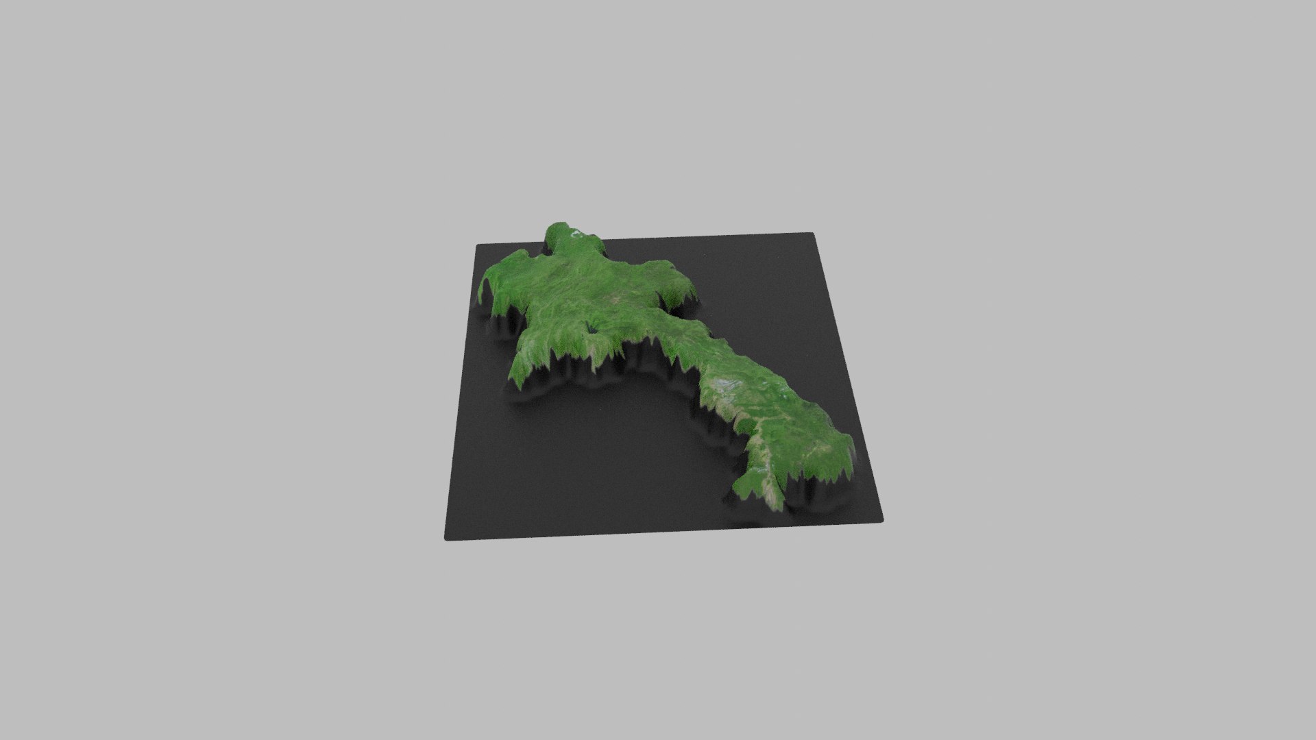 3D Laos Map Country - TurboSquid 2076227