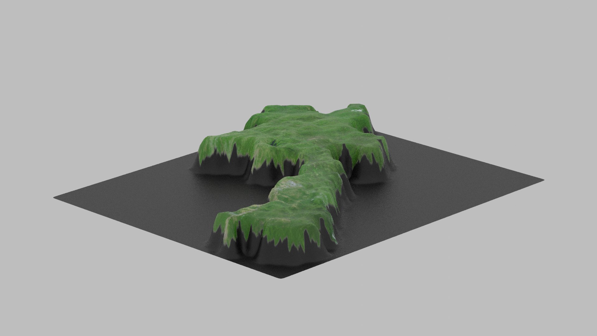 3D Laos Map Country - TurboSquid 2076227