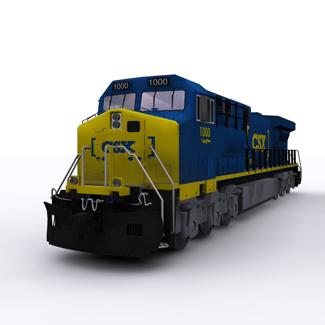 3D Csx Locomotive Hopper Model - TurboSquid 1378968