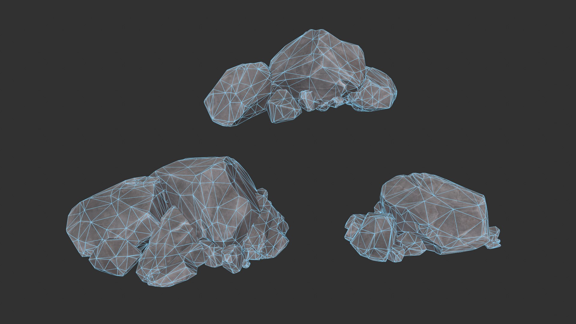 Various Rocks 3D Model - TurboSquid 2056047