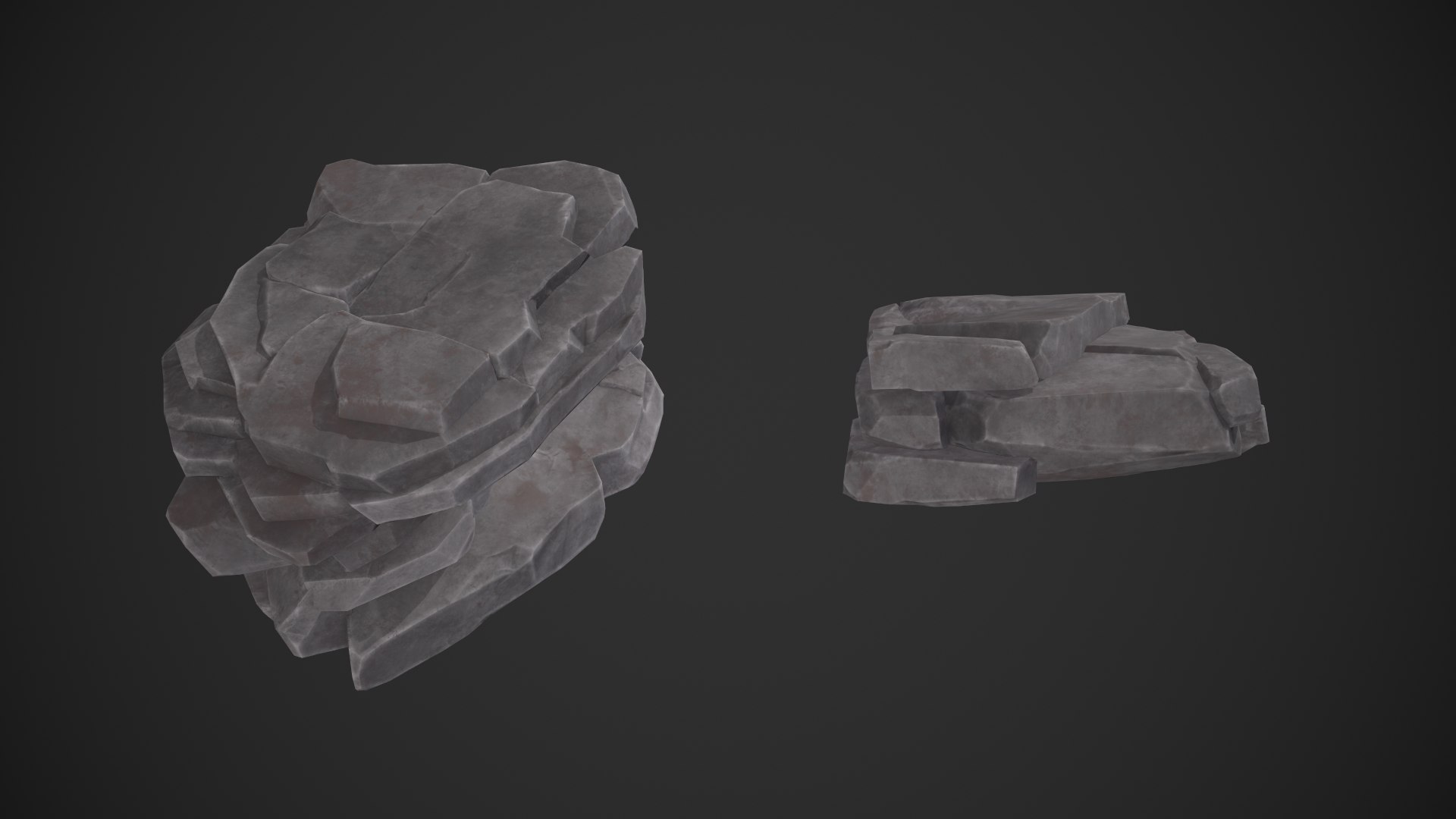 Various Rocks 3D model - TurboSquid 2056047
