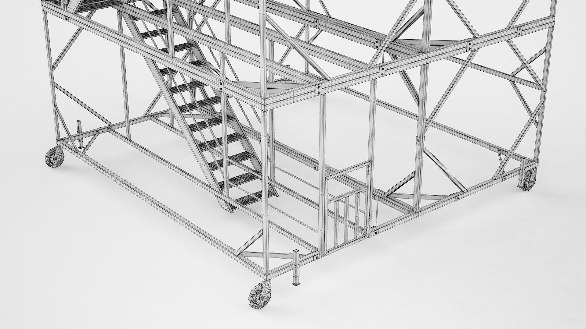 Windshield Repair Platform 04 3D - TurboSquid 2088763