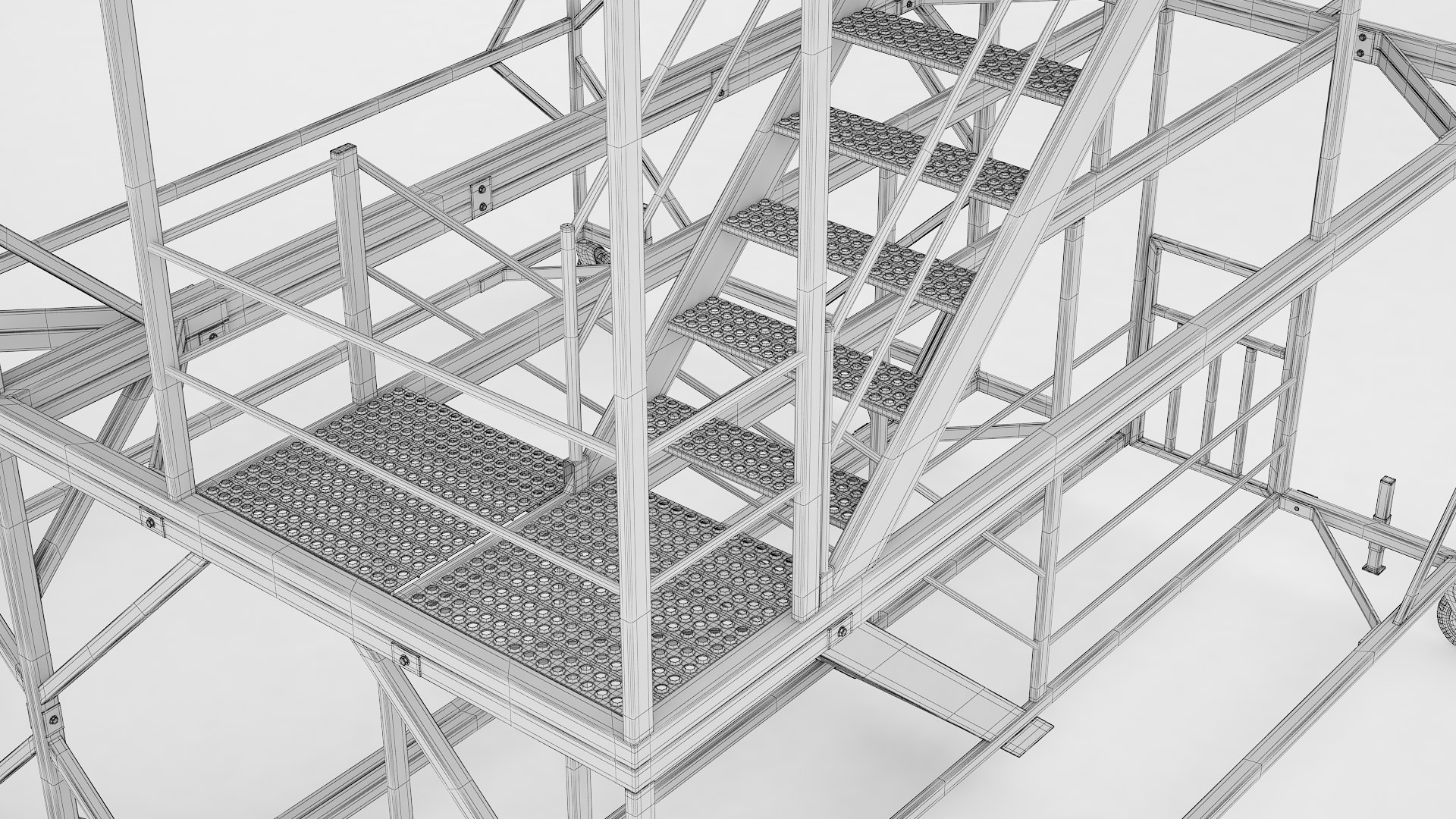 Windshield Repair Platform 04 3D - TurboSquid 2088763