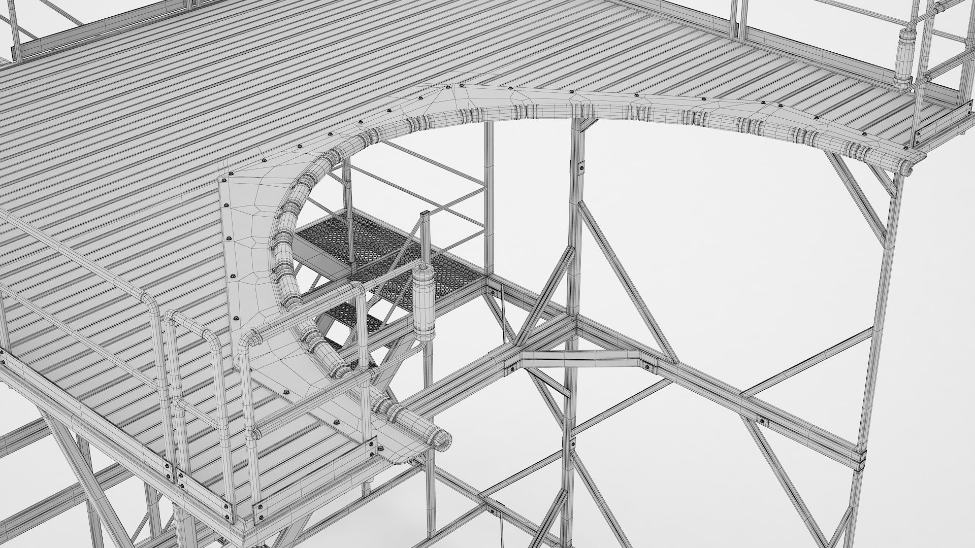 Windshield Repair Platform 04 3D - TurboSquid 2088763