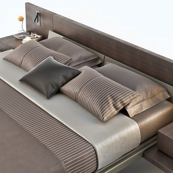 3D model poliform bed bedroom - TurboSquid 1406643