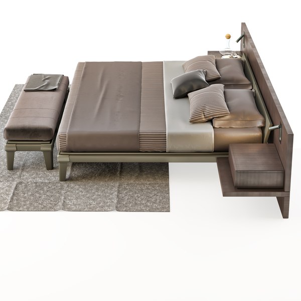 3D model poliform bed bedroom - TurboSquid 1406643