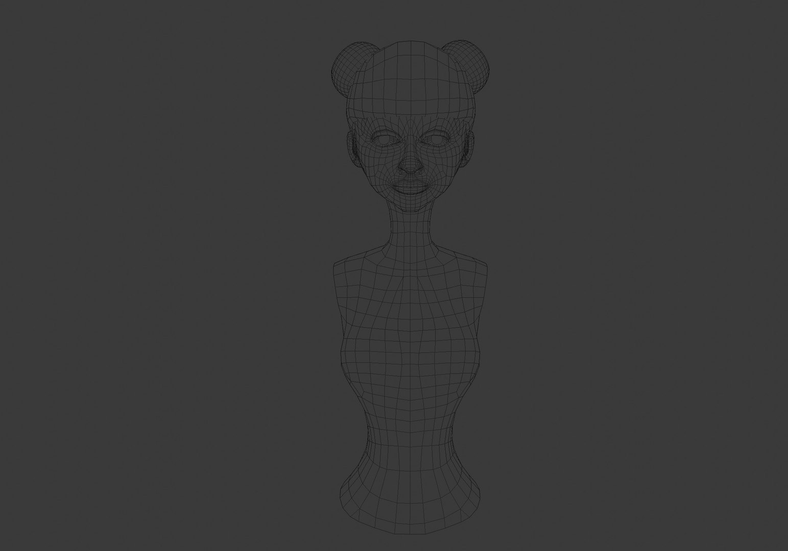 3D Bangs Cartoon Hairstyle Model - TurboSquid 1910298