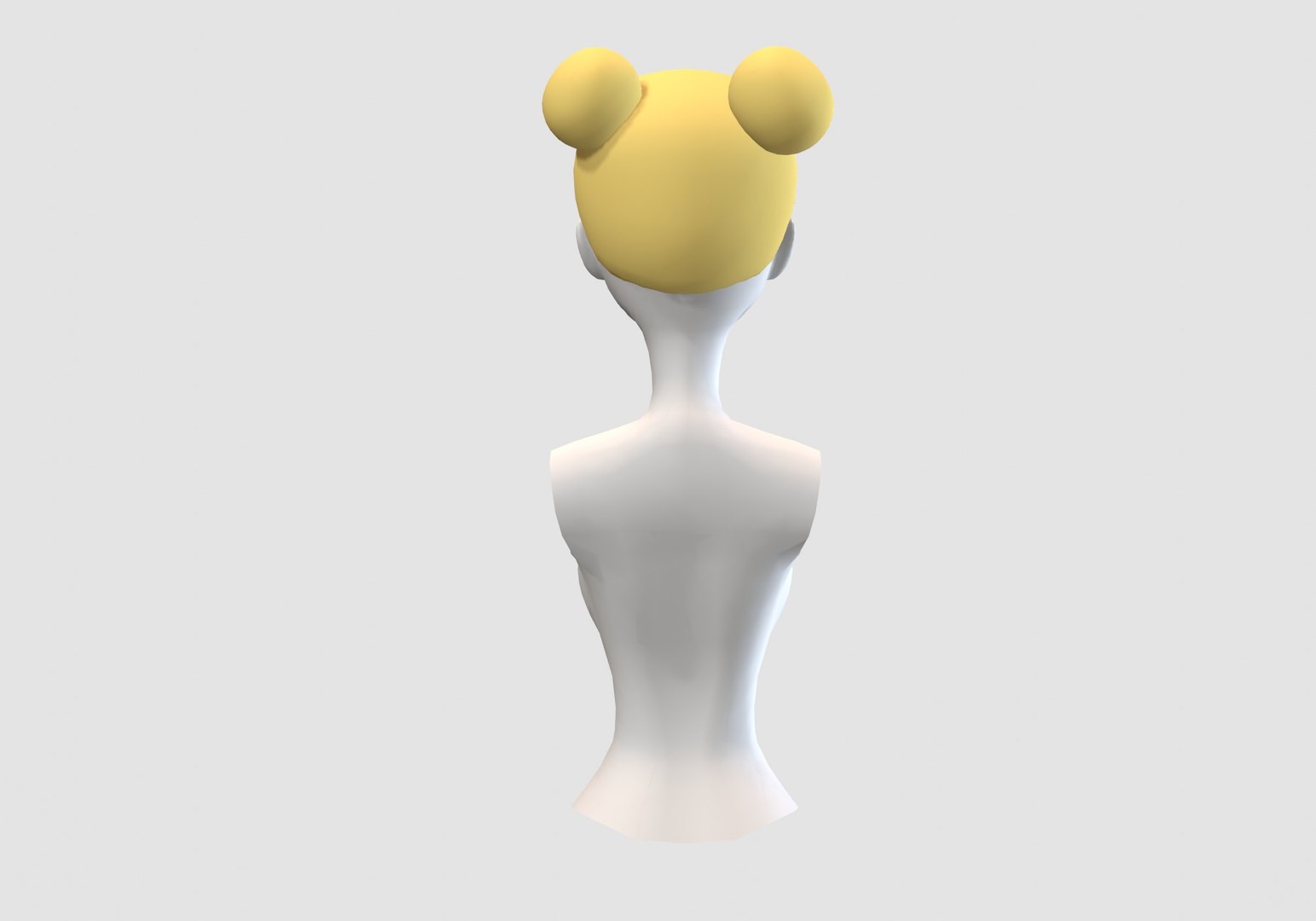 3D Bangs Cartoon Hairstyle Model - TurboSquid 1910298
