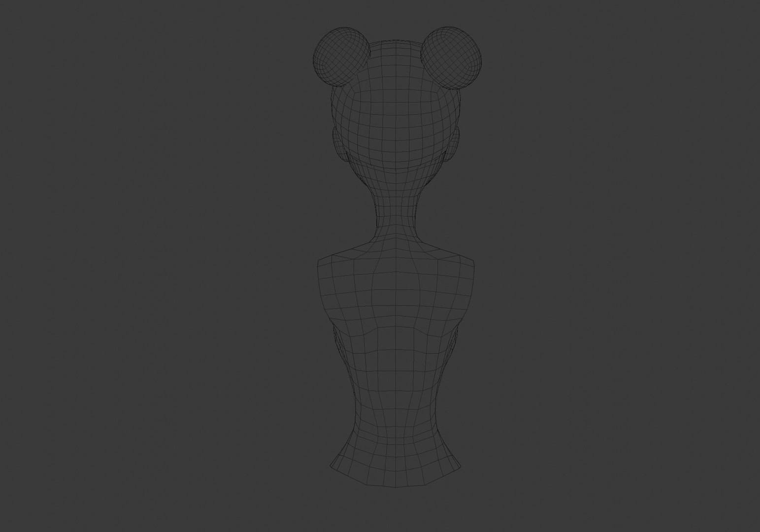 3D Bangs Cartoon Hairstyle Model - TurboSquid 1910298