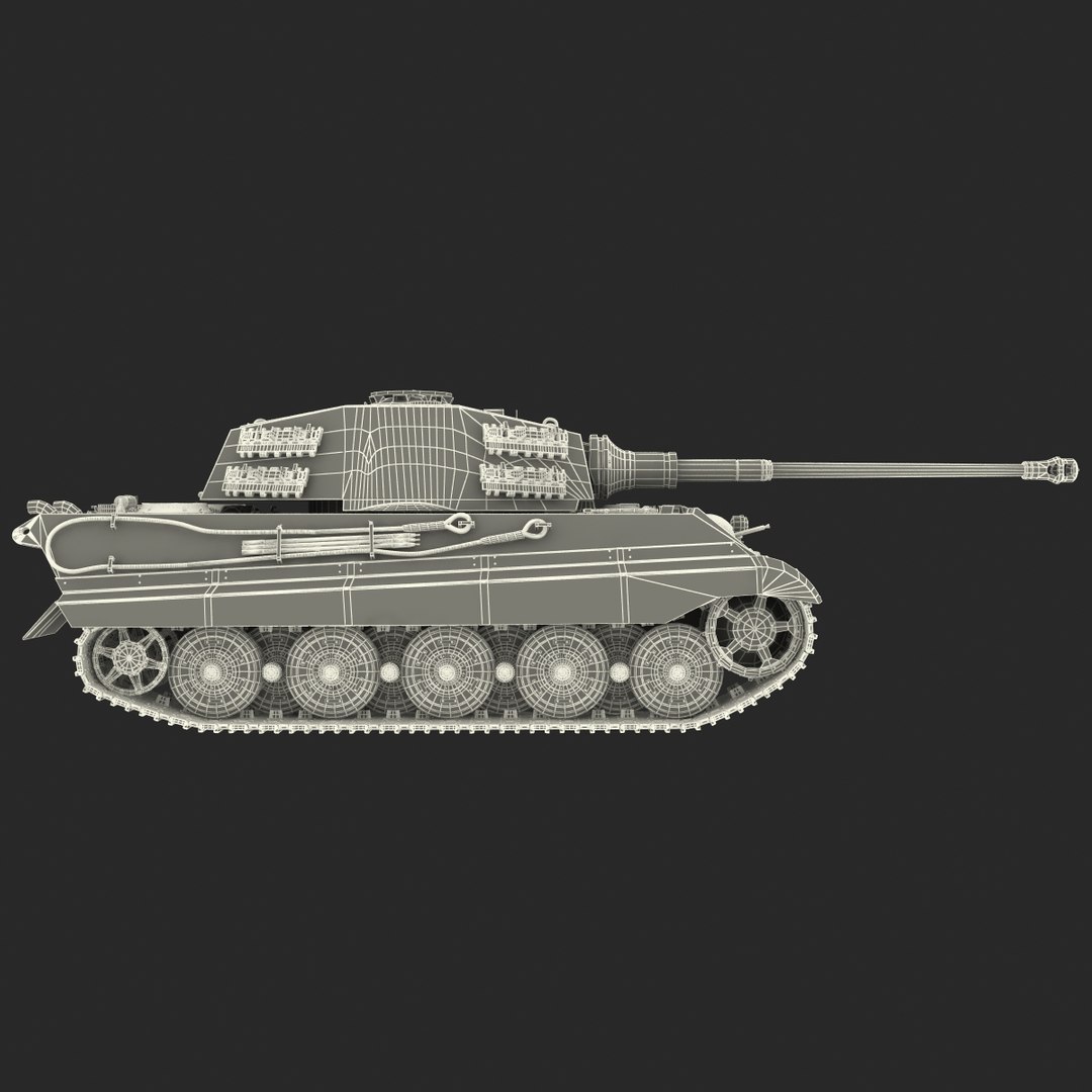 3d Model German Wwii Heavy Tank
