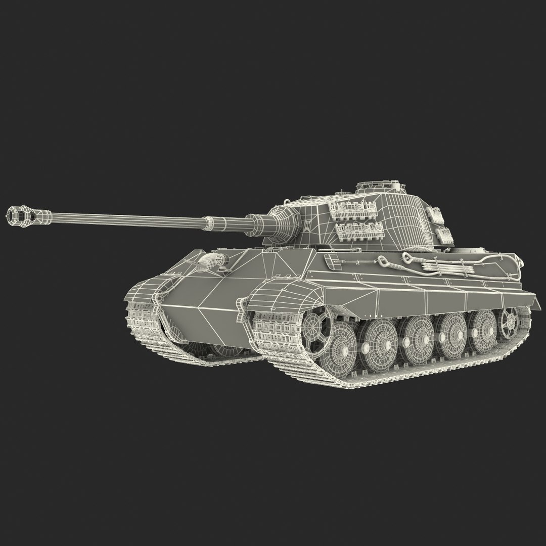 3d Model German Wwii Heavy Tank