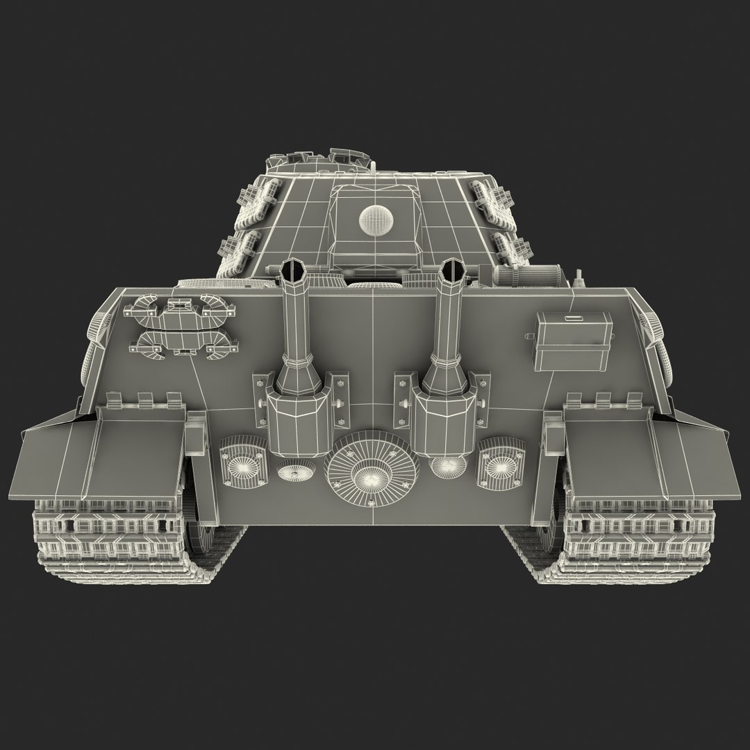 3d Model German Wwii Heavy Tank