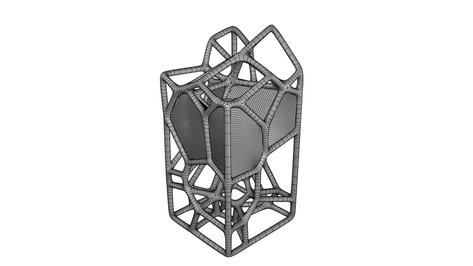 Voronoi Skeleton Vase 3D Model - TurboSquid 2186643