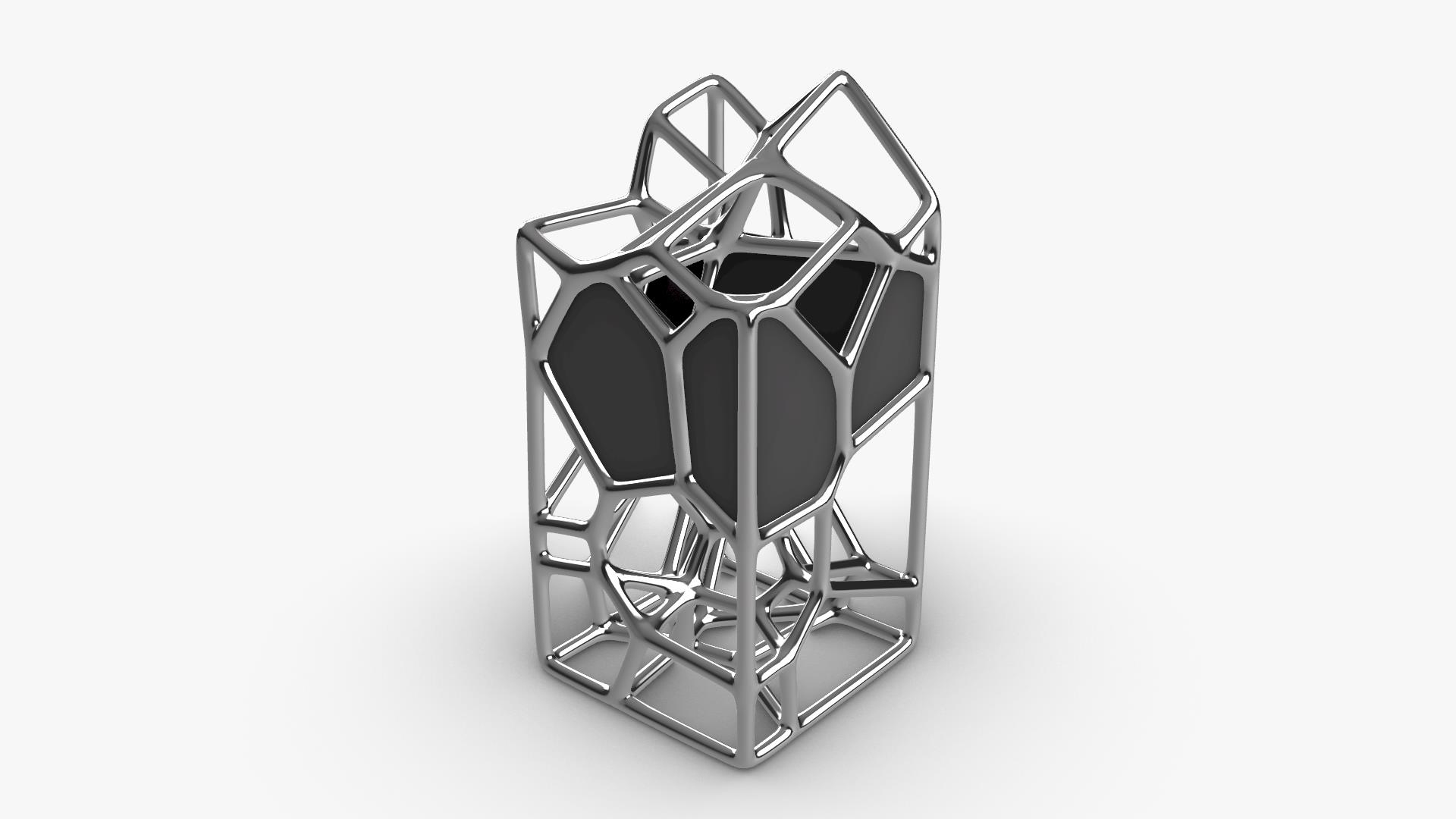 Voronoi Skeleton Vase 3D Model - TurboSquid 2186643