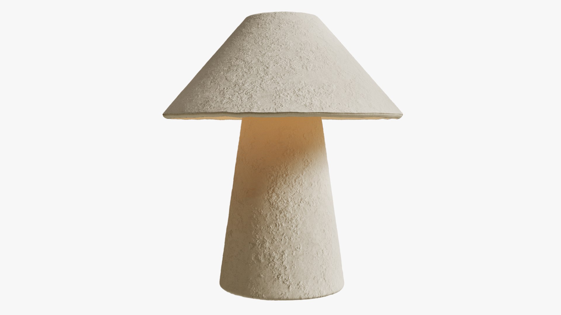 Zara Paper-mache Table Lamp Model - TurboSquid 2350102