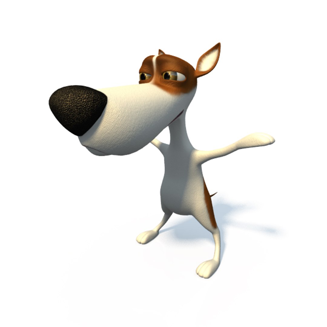Max Cartoon Character Doggy