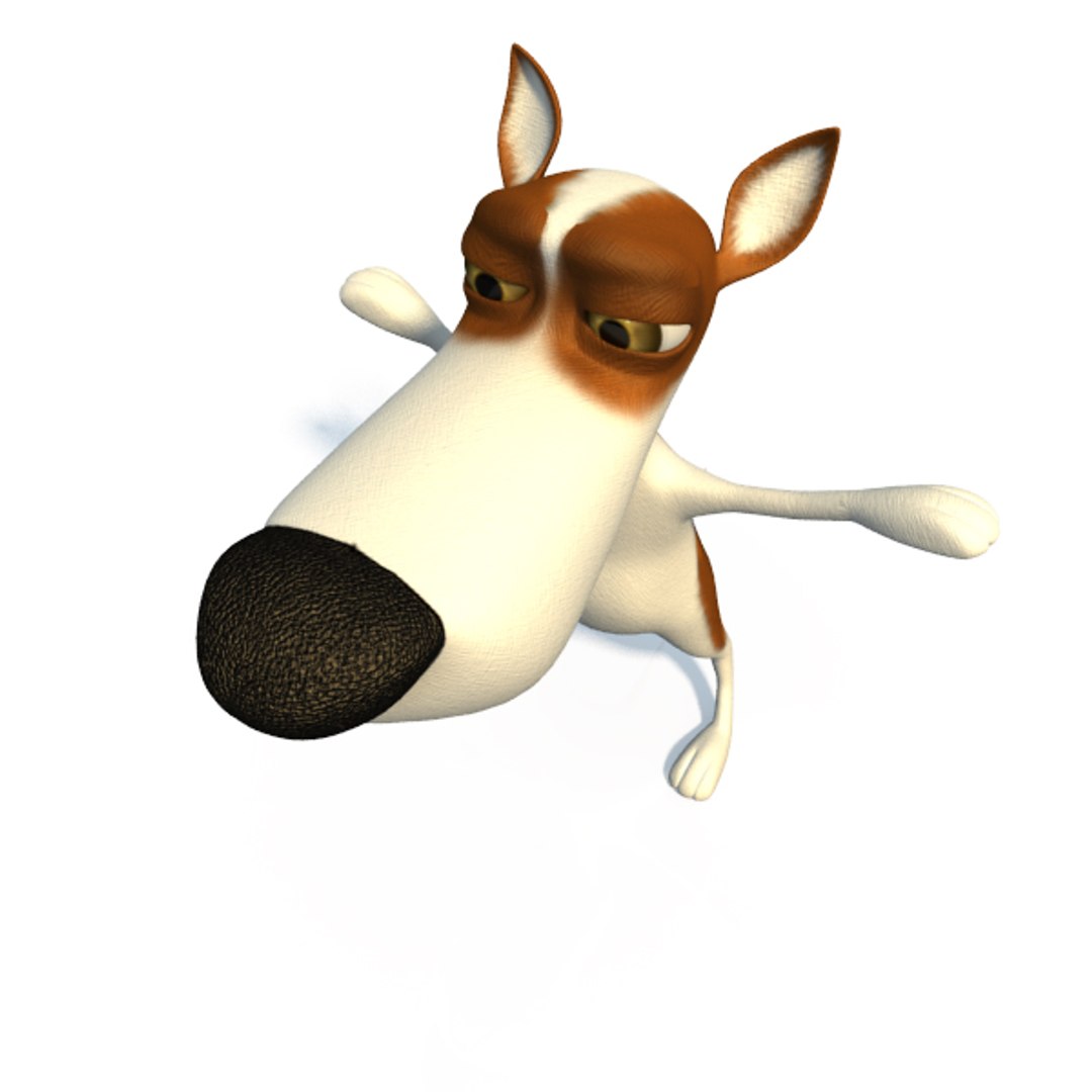 Max Cartoon Character Doggy