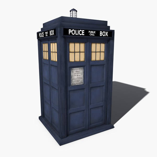 tardis animation 3d dxf