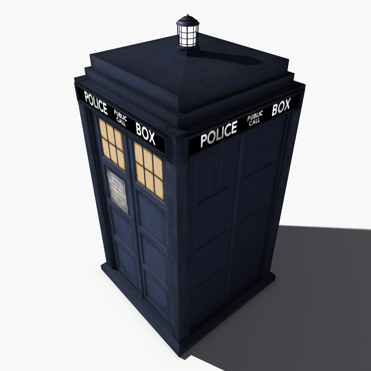 Tardis Animation 3d Dxf