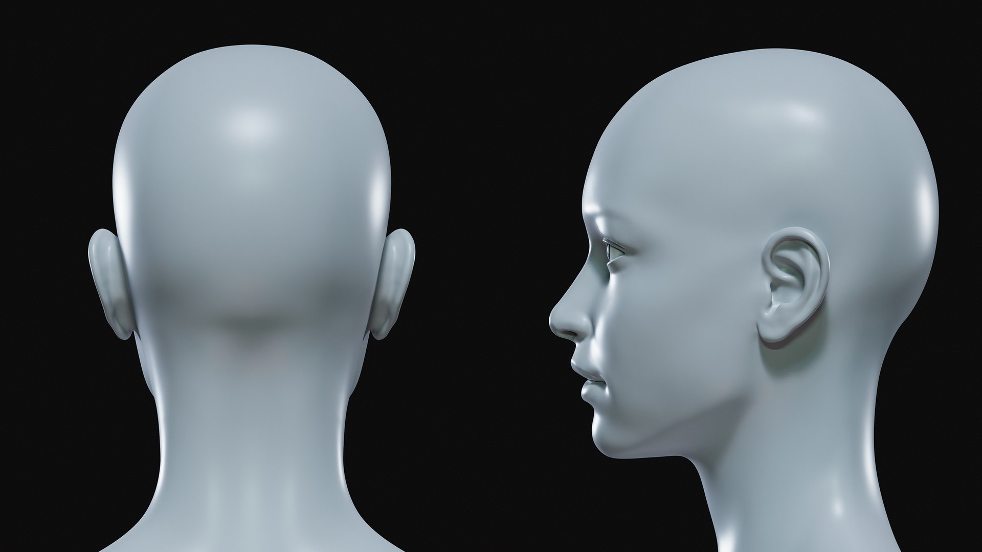 Realistic Athletic Human Body Base Mesh Model - TurboSquid 2348386