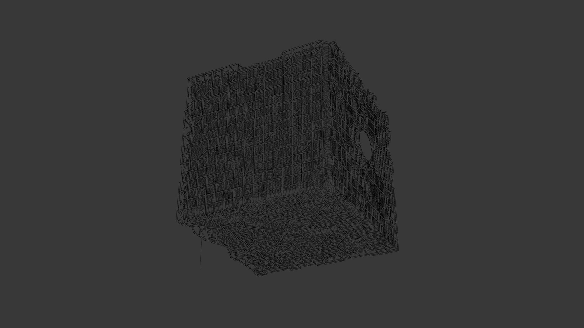 3D Borg Cube Model - TurboSquid 2219633